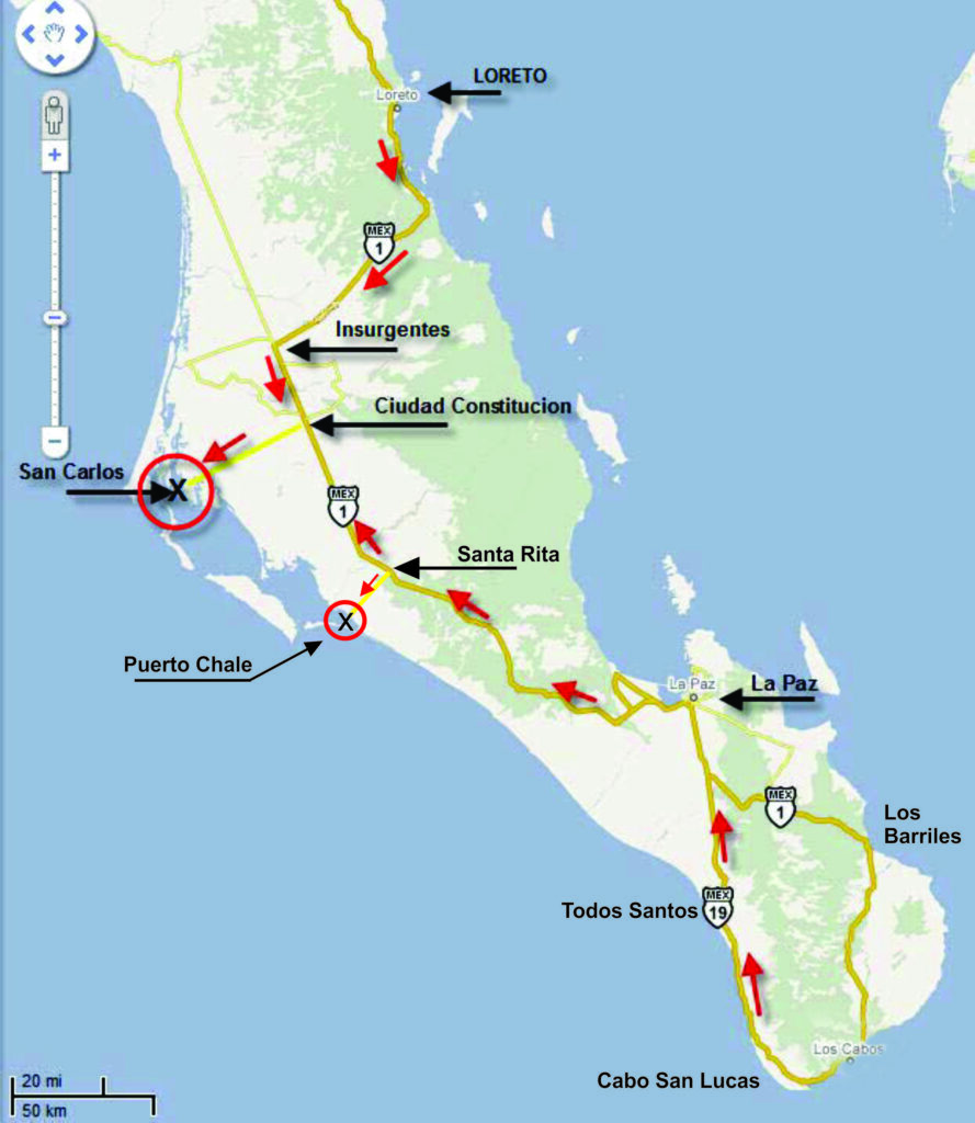 mapa | Mag Bay Tours